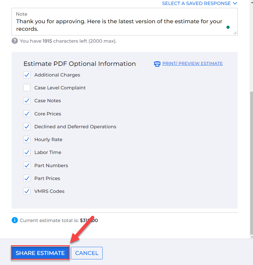 New Operations Table - Approval on Behalf of the Customer – Decisiv