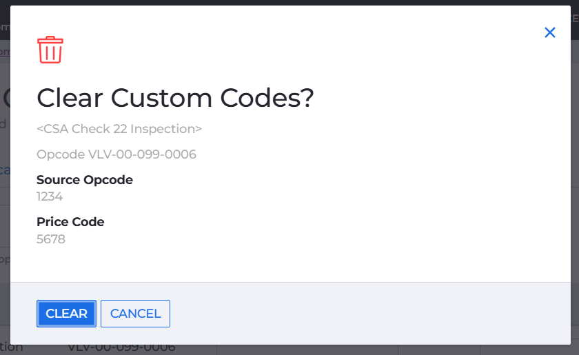 Customize Codes Administration – Decisiv