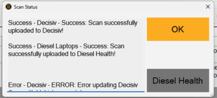 Diesel Explorer Integration with Decisiv SRM – Decisiv