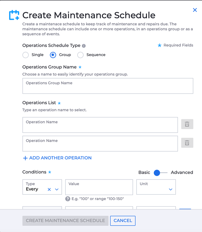 Manage Maintenance Schedules – Decisiv