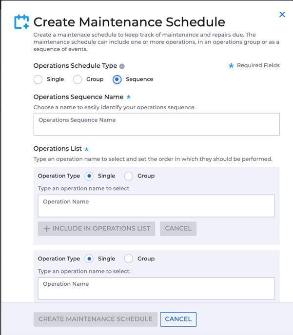 Manage Maintenance Schedules Decisiv